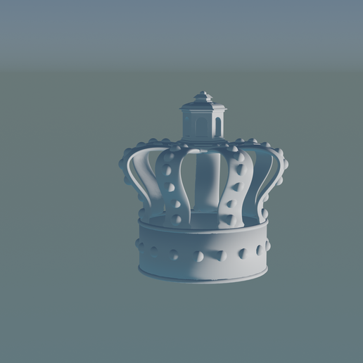 STL file CROWN 3D 👑 (OBJ and 3MF)・3D printing template to download・Cults