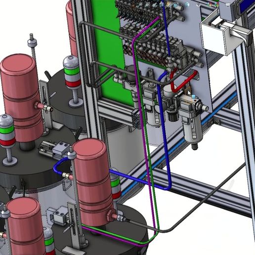 🧞‍♂️ 3D CAD Model – High Precision Grease Filling Machine・ 3D File for ...