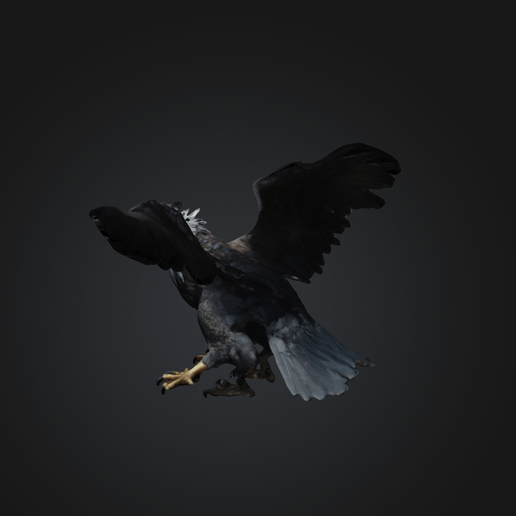STL file Majestic Fantasy fantasy creature eagle 👹 ・3D printer design ...