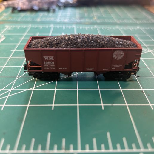 🚗 Coal Load for 55 Ton Coal Hopper Micro-Trains Kadee 33' N Scale・Free ...