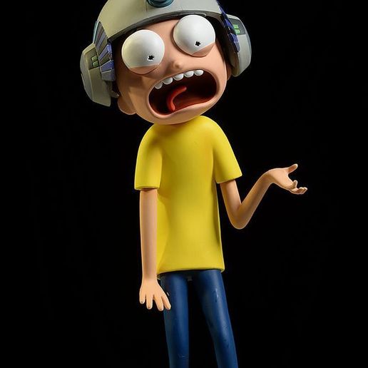 👾 Morty Rick and Morty・ STL File for 3D printing・Cults