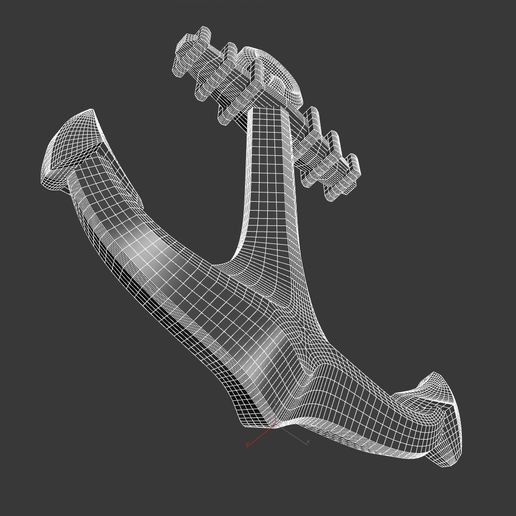 🚢 Decorative Ship Anchor 3D model・ 3D File for 3D printing and CNC ...