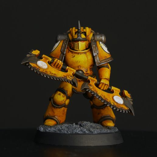 3D printable Double Chain Axe aka Chain Batleth • made with Phrozen ...