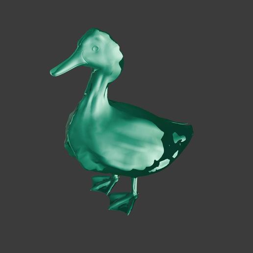 🦆 3D DUCK MODEL・ STL File for 3D printing・Cults
