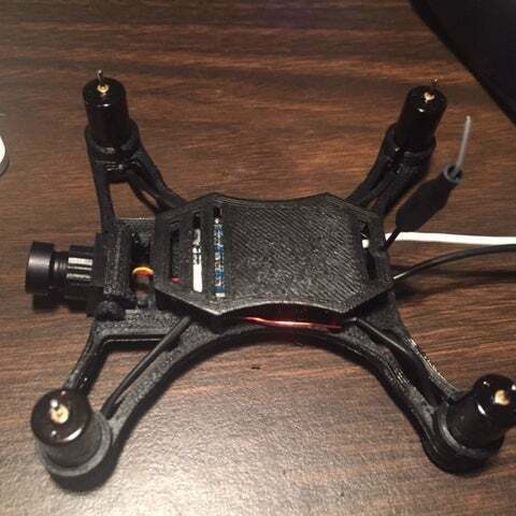 Download free STL file FPV Mini Quadcopter SciSky Brushed ...