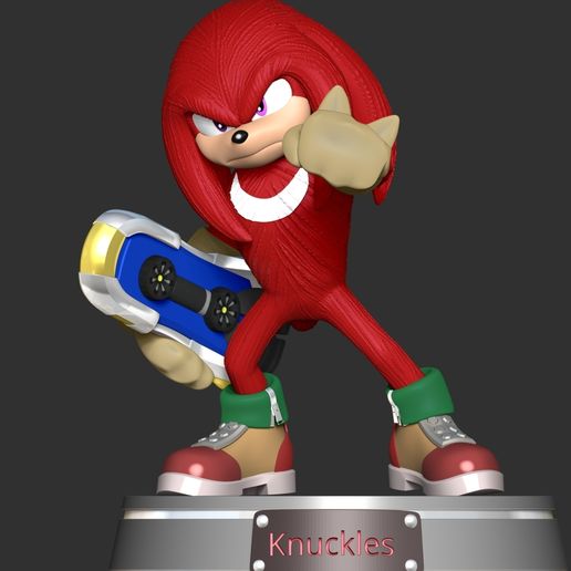 💬 The Knuckles・ 3D File for 3D printing・Cults