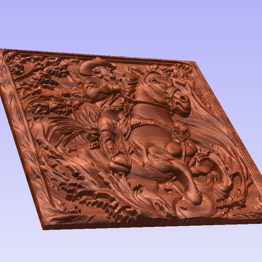 🐎 Horse rider stl 3d file・ 3D File for 3D printing and CNC machining ...