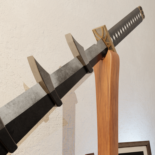 🗡️ Bleach Anime Zabimaru Sword Prop ( 1/1 Scale )・ STL File for 3D ...