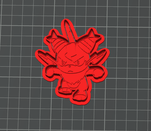 Archivo STL Palworld Sparkit Cookie Cutter 🍪 ・Modelo de impresión 3D ...