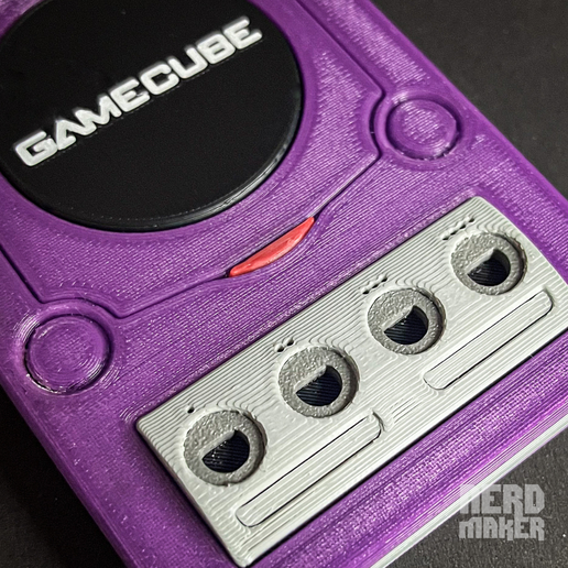 👛 SLIM WALLET - GAME CUBE・ STL File for 3D printing・Cults