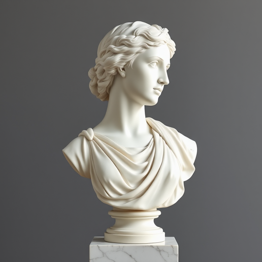 👤 ARTEMIS BUST・Archivo STL para Impresión 3D・Cults