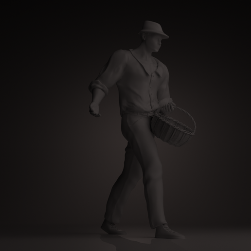 STL file Sejalec (Sower) - Ivan Grohar 🎨 ・Template to download and 3D print・Cults