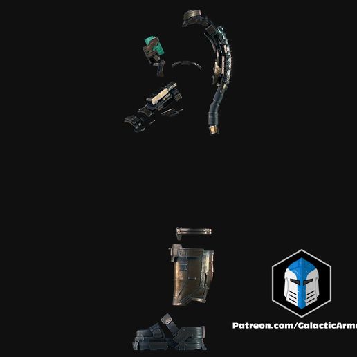 🎚️ Isaac Clarke Level 1 Engineer Armor - 3D Print Files・ 3D File for 3D ...