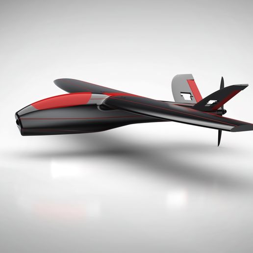 STL file Fuzzy FPV Plane 🛩️ ・3D printer design to download・Cults