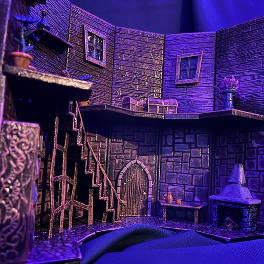 🧙 Tower of the Lonely Wizard - Build Your Diorama・Free 3D File for 3D ...