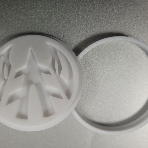 STL file Power Rangers White Ranger Power Coin Cookie Cutter 🪙 ・3D ...