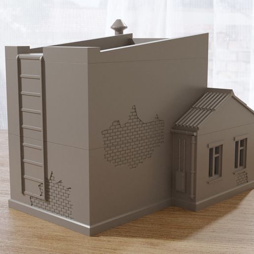 3D file Military Outpost Weaponry MOP T2 - Zona Alfa Terrain 🪖 ・3D ...