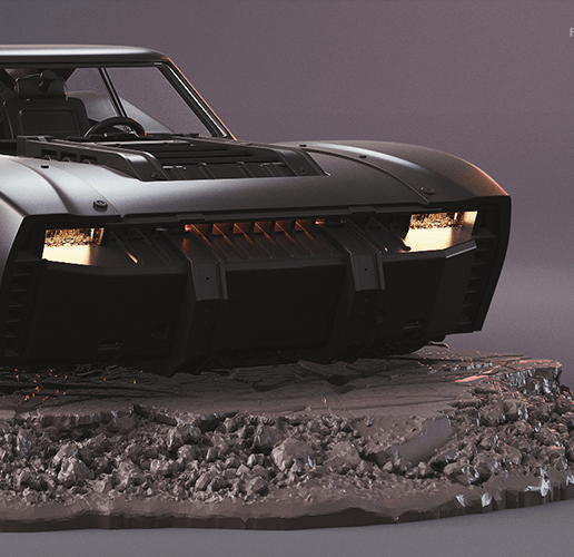 Archivo 3D gratis Batmobile 2022 👾 ・Plan de la impresora 3D para ...