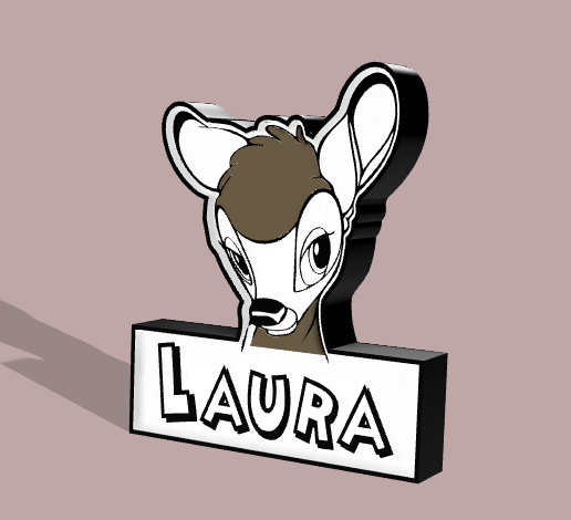 3MF file Laura led lamp 🔦 ・3D print model to download・Cults