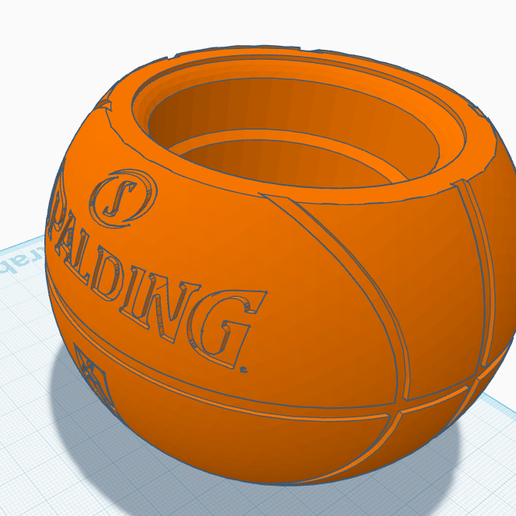 Archivo STL Mate Pelota Basquet Spalding Nost3rd Escalonado 🧉 ・Idea de impresión 3D para ...