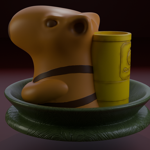 STL file capibara 🎨 ・3D printable design to download・Cults
