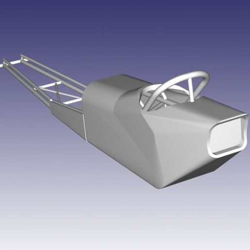 🖼️ Dragmaster 125" FED frame・ 3D File for 3D printing・Cults