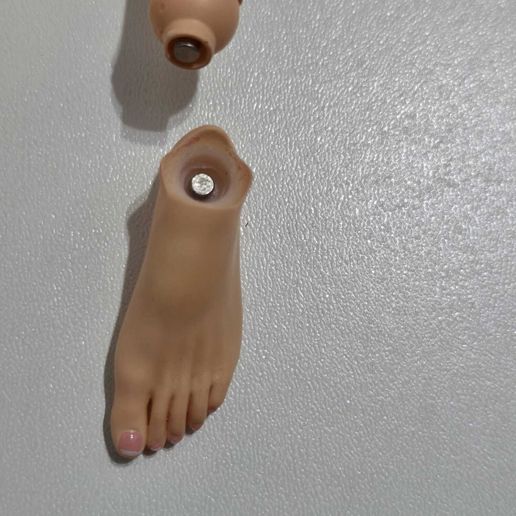 🧲 BJD - Full Legs Set with Magnetic Feet・ 3D File for 3D printing・Cults