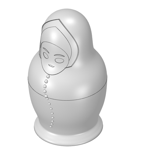 🎁 nesting doll Gift Jewelry game Box 3D print model・ STL File for ・Cults