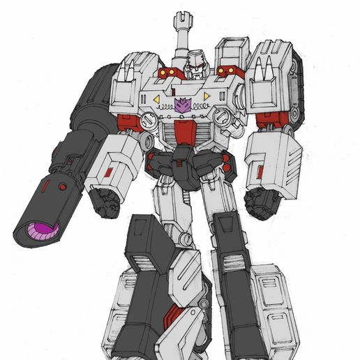 🤖 Megatron Rebuilt - MTMTE and RID・ STL File for 3D printing・Cults