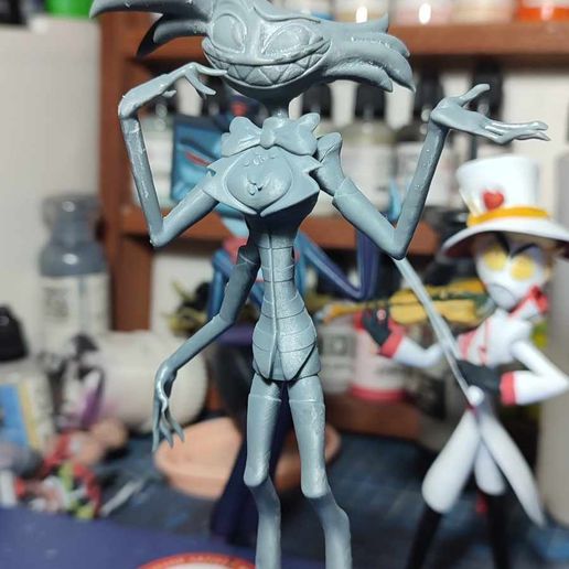 🏨 HAZBIN HOTEL - ANGELDUST・ 3D File for 3D printing・Cults