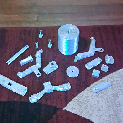 3D printer LEONARDZ3D - ROCKBITER'S BIKE ARTICULATED - NEVERENDING ...