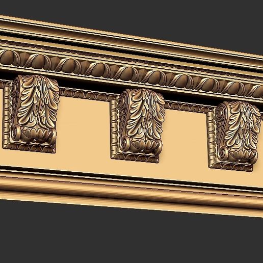 3D file CORNICE classical decoration 300 3D MODEL IN ONE COLLECTION 🏛️ ...
