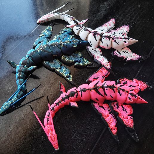 🐉 Articulated Ilu - Avatar・ 3D File for 3D printing・Cults