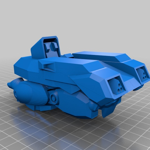 🪖 Myrmidon Hover Tank・Free STL File for ・Cults