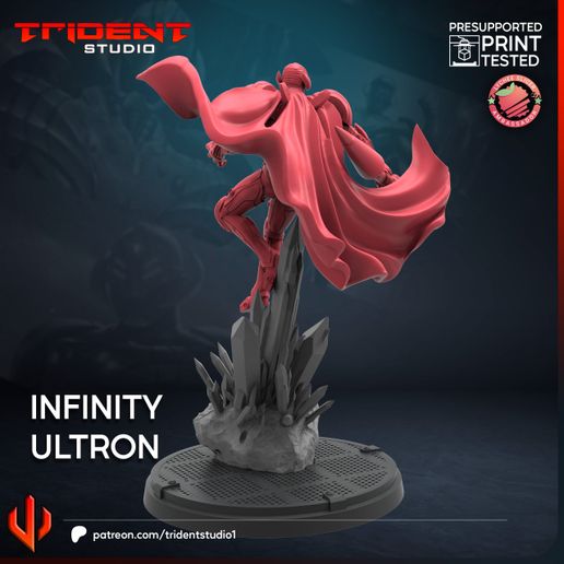 ♾️ INFINITY ULTRON・ 3D File for 3D printing・Cults