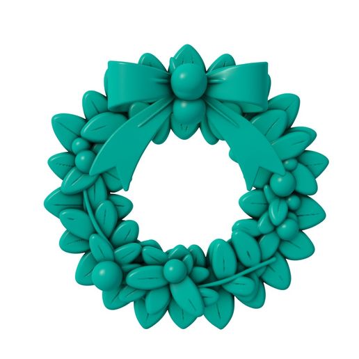 🎄 Christmas wreath / Christmas / wreath stl / wreath / winter / noel ...