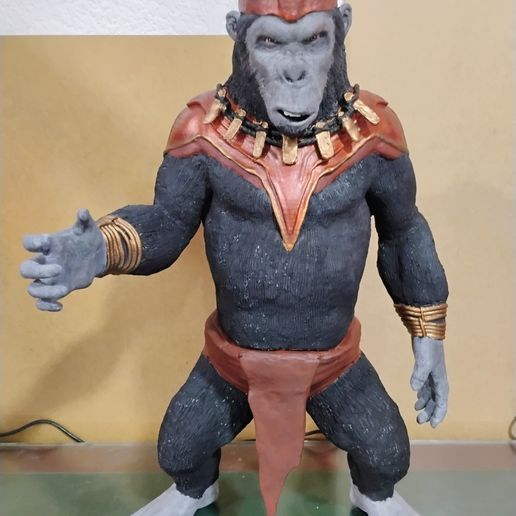 👽 PROXIMUS CAESAR-PLANET OF THE APES・3D Print with the ENDER 3 S1 3D ...