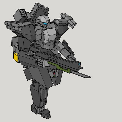 🎨 destroy gunner mini・Free OBJ File for 3D printing・Cults