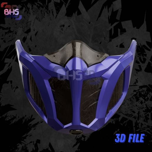 3D file MR Hawkeye Mask 3D STL File 📁 ・3D printable design to download ...