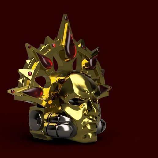 💂 Sanguinary Guard Death Mask Helmet – STL 3D Print Model (Cosplay ...
