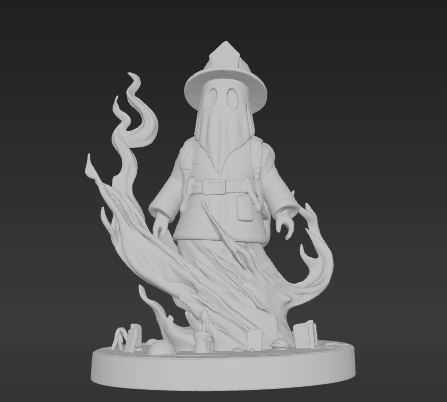 🧑‍🚒 Firefighter Ghost・ STL File for 3D printing・Cults