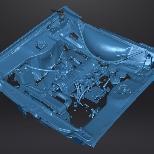 🚙 FORD ESCORT MK2 RS2000 - ENGINE CCOMPARTMENT - 3D SCAN・ STL File for ...
