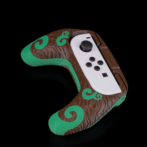🎮 Elderbark Controller Grip・ STL File for 3D printing・Cults