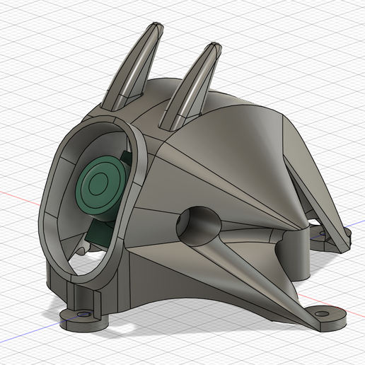 🛸 Meteor HD Demon Canopy・ STL File for 3D printing・Cults