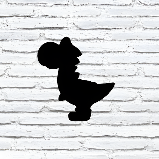 STL file Yoshi 2D 🎨 ・3D printable model to download・Cults