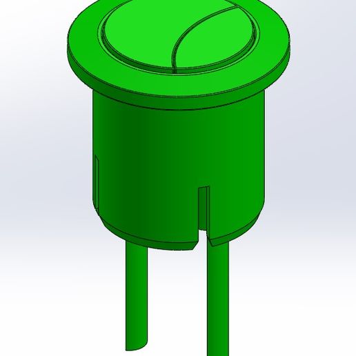 🪨 Flush flush button・Free STL File for 3D printing・Cults