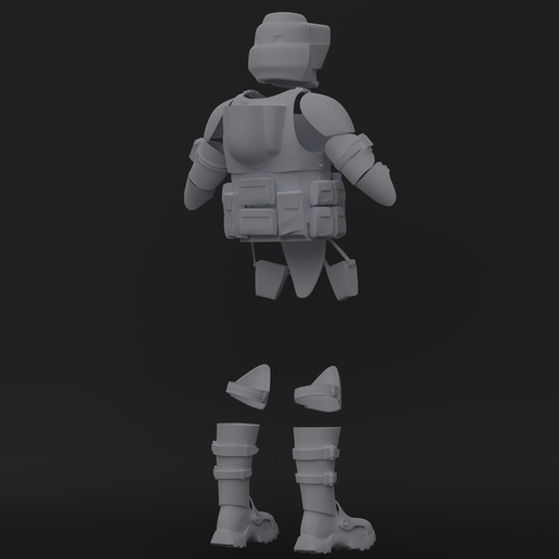 ⭐ Clone Scout trooper - One12 - STL files 3D print model・ STL File for ...