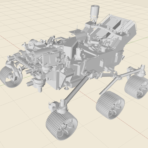 🎒 PERSEVERANCE (NASA) (rev1)・Free STL File for 3D printing・Cults