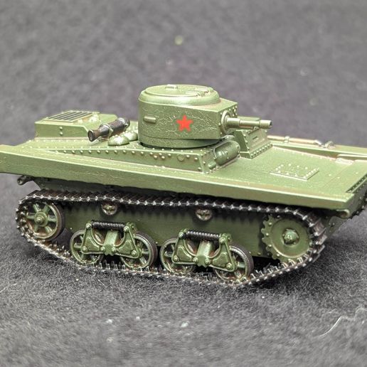 Archivo 3D Light tank T-37A (Amphibious, USSR, WW2) 🪖 ・Plan de ...