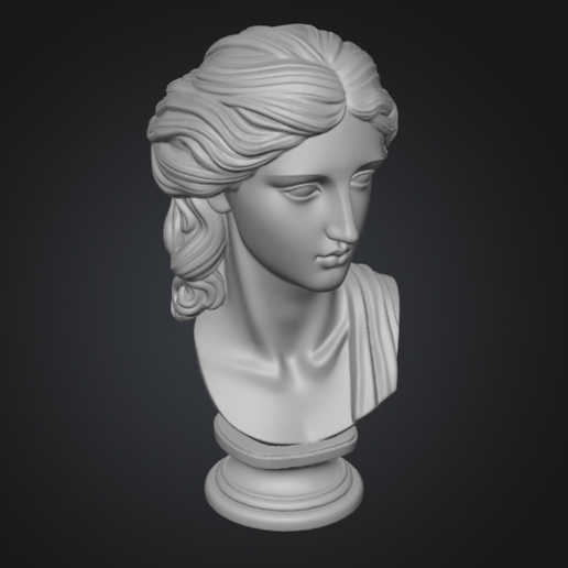 👤 Aphrodite Bust Ancient Greek Statue Classical Greek Style 3D print ...